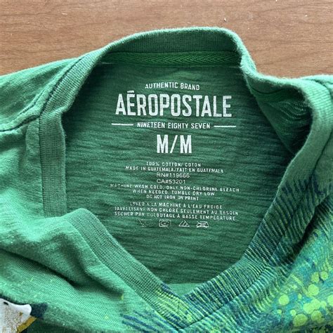 Vintage Aeropostale Affliction Style V Neck Shirt Depop