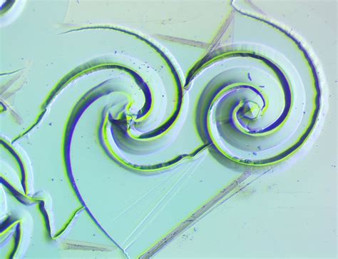 How Chemistry And Force Etch Mysterious Spiral Patterns On Solid