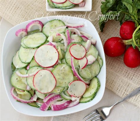 Kitchen Simmer Cucumber And Radish Salad