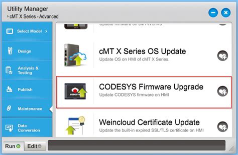 How Do I Update The Hmis Codesys Firmware Codesys And Io Qanda