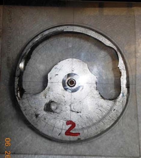 Determining Propeller Blade Angle At Impact