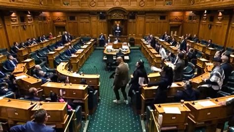 Māori Lawmakers In New Zealand Interrupt Vote On Controversial Bill