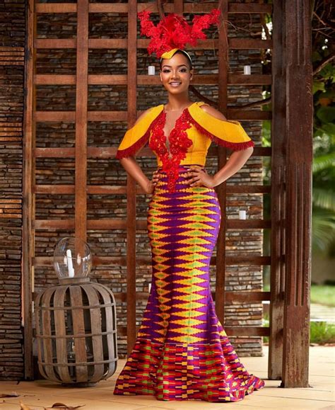 Kente Styles For Ghanaian Bride To Be Beautiful Kente Styles