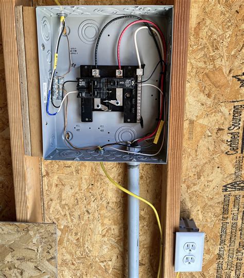 Getting Power To Land Phase Of Electrical Setup And Install Quail Creek Homestead