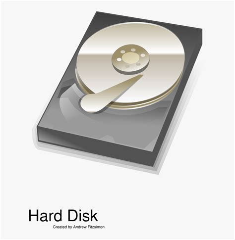 Drawing Of Hard Disk Hd Png Download Kindpng
