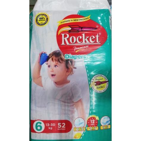 Rocket Premium Diaper Size 6 Darazpk
