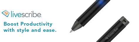 Livescribe Symphony Smartpen Bluetooth Digital Pen – Compatible with ...
