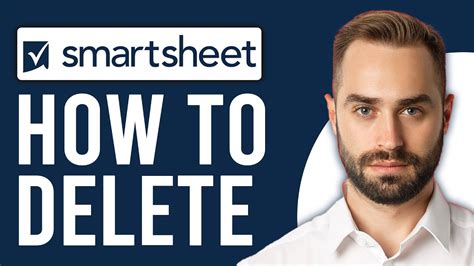 How To Delete A Smartsheet A Complete Guide YouTube