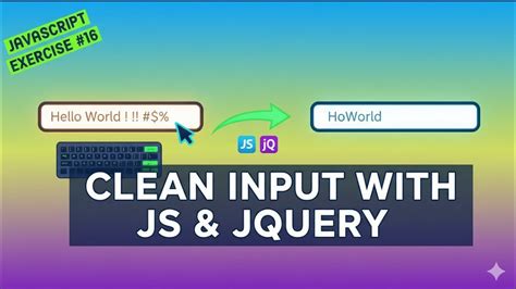 Remove Space And Special Characters While Typing Using Javascript