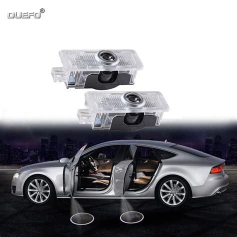 Led 자동차 도어 웰컴라이트 엠블럼 프로젝터 장식 2 개 메르세데스 벤츠 Cla 2013 2017 Cls C218 W218 A207 C207 C117