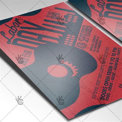 Labor Day Party Premium Flyer Psd Template Psdmarket