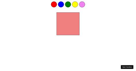 react codesandbox