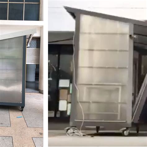 The Unit Prototype Which Can Be Manually Folded And Unfolded Download Scientific Diagram