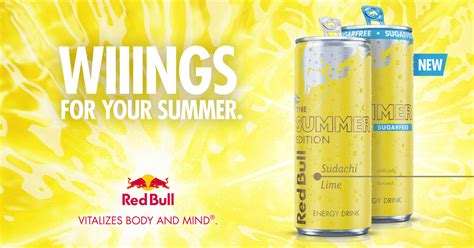 Red Bull Reveals The New Red Bull® Summer Edition Sudachi Lime About