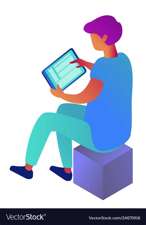 Isometric 3d Royalty Free Vector Image Vectorstock