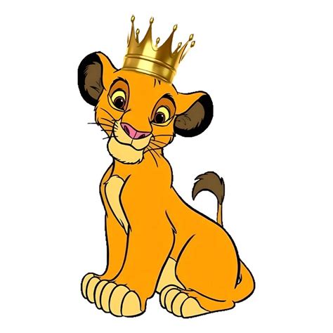 Crown Lion King Simba And Nala Crown Lion King Clipart Png Etsy Ireland