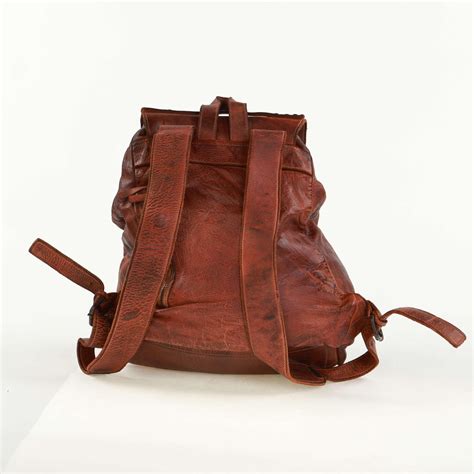 Buy Classic Leather Backpack Sku Lbp Lubp2 Brwn Leather Backpacks