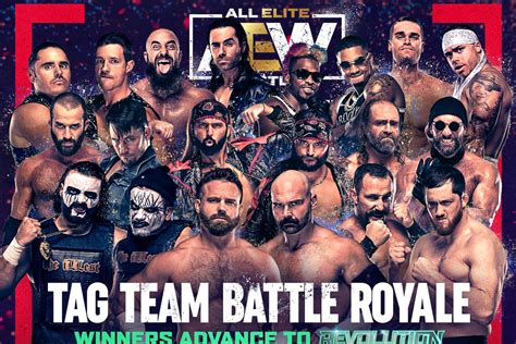 Aew Dynamite Results Live Blog Feb 23 2022 Tag Team Battle Royal