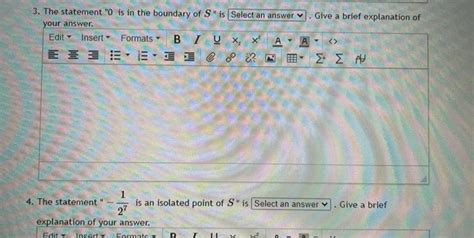 Solved S N Nnn Answer The Following Questions In Chegg