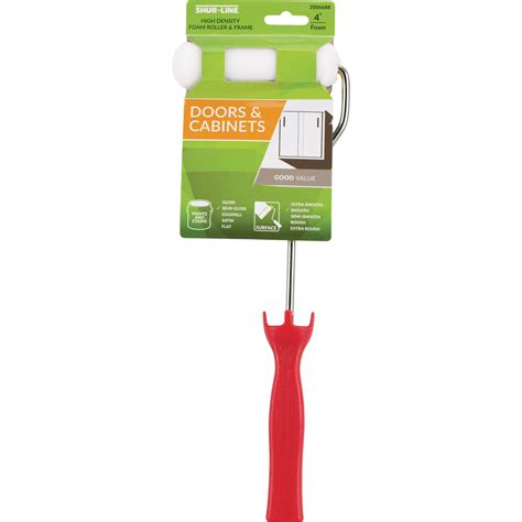 Shur Line 4 In X 12 In Mini Foamroller Cover And Frame Hemlock Hardware