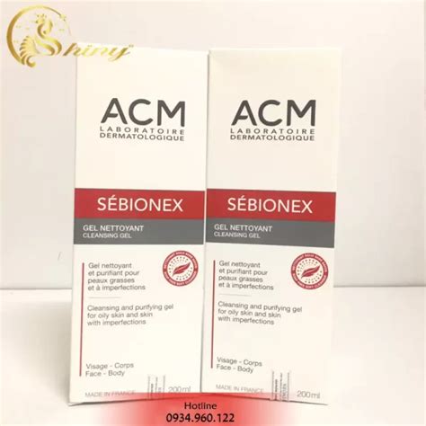 Sữa rửa mặt ACM Sebionex ml