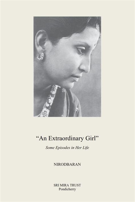 An Extraordinary Girl By Nirodbaran