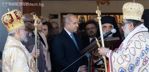 Румен Радев Българите зад граница доказват че независимо колко са далеч от Родината могат да