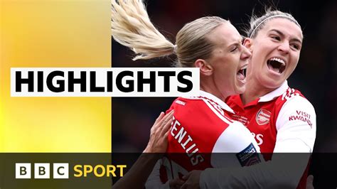 Highlights Impressive Arsenal Beat Chelsea In League Cup Final Bbc