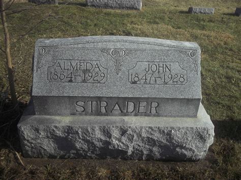 John Strader 1847 1928 Memorial Find A Grave