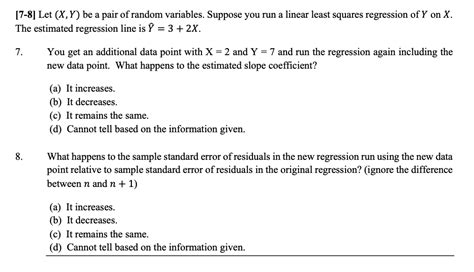 Solved Let X Y Be A Pair Of Random Variables Chegg
