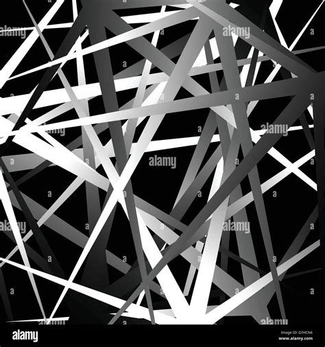 Edgy Pointed Random Overlapping Shapes Abstract Art Stock Vector Image Art Alamy