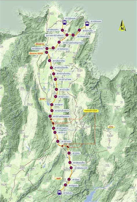 ทำไมรถไฟที่ไปเชียงรายถึงไม่ผ่านสถานศึกษา และสถานที่สำคัญ Pantip