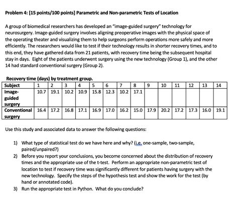 Problem Points Points Parametric And Chegg