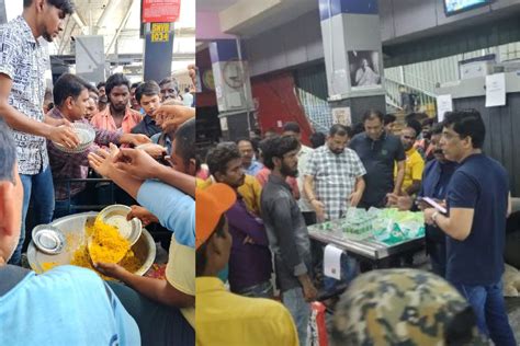 Balasore Train Accident Food Supply To Passengers By Bbmp