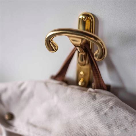 Vintage Brass Hooks Brass Coat Hooks Porch Wall Hooks Etsy