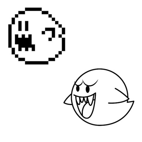 ghost enemy game premium ai generated vector