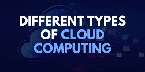 Different Types Of Cloud Computing