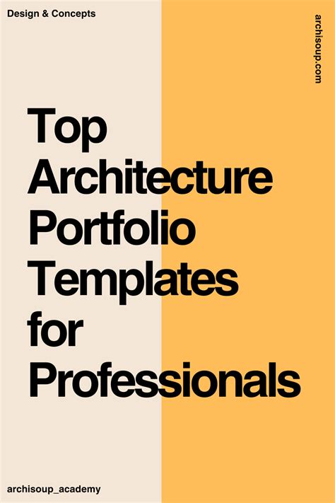 Customizable Architecture Portfolio Templates Archisoup In 2024 Architecture Portfolio