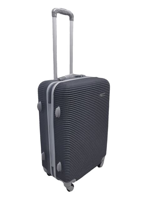 ᐉ Чемодан Milano bag 004 ABS-пластик средний M 66х44х28,5 см 75 л Серый ...
