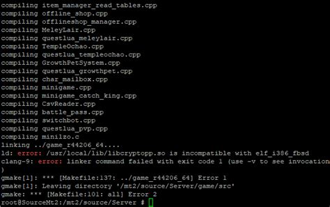 compile problem community support questions and answers metin2dev