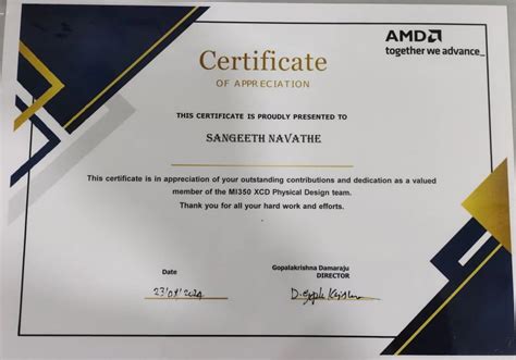 Sangeeth Navathe On Linkedin Amd Questglobal