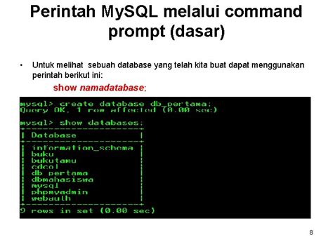 Database My Sql 1 Struktur Hirarki Database Untuk
