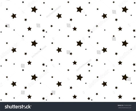 Seamless Stars Vector Background Stock Vector Royalty Free Shutterstock