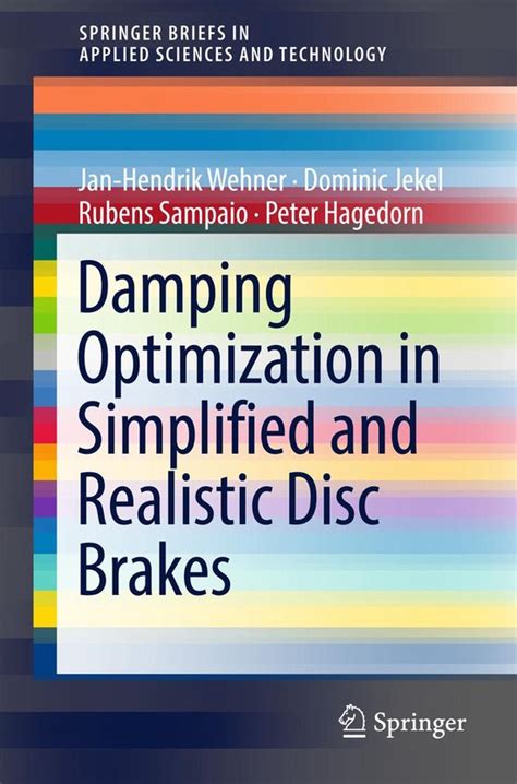 Springerbriefs In Applied Sciences And Technology Damping