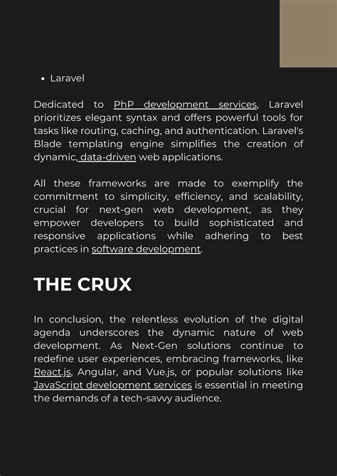 Revolutionizing The Digital World Cutting Edge Website Development Solutions Pdf