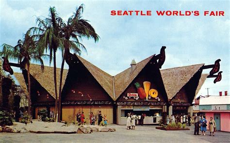 Vintage 1962 Seattle Worlds Fair Postcard The Century 21 Flickr