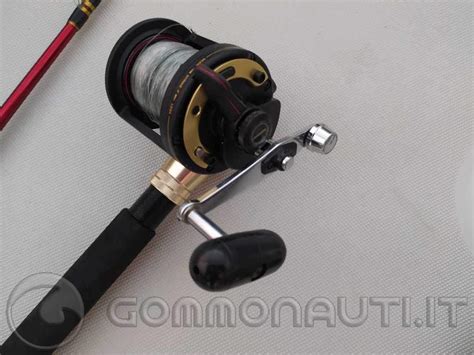 CANNA TRAINA SHIMANO TROLLING LITE 16 LB + SHIMANO TLD 15