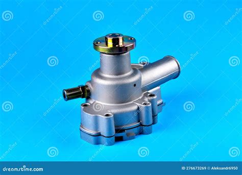 Engine Cooling Pump Engine Coolant Pump For Truck Selective Focus Stock Image Image Of