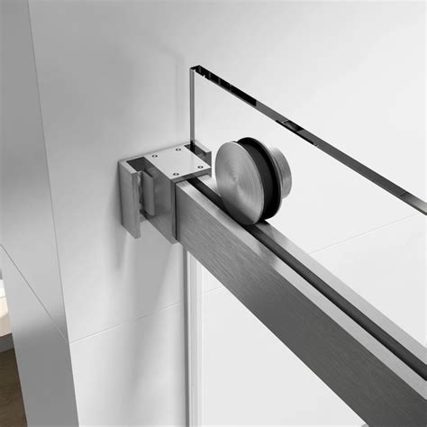Wellfor Double Sliding Brushed Nickel 46 In To 48 In W X 76 Inches H