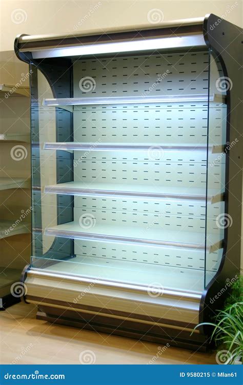 Empty Shelf Stock Image Image Of Stall Store Shop Shelf 9580215